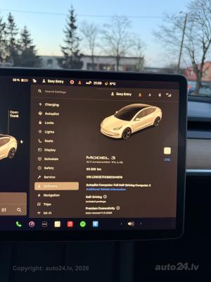 White Tesla Model 3 2021 in Tallinn, with an engine capacity of 0.00 L and mileage of 65 thousand km for 25800 €, photo 6 on AUTOMOTO.COM.LV