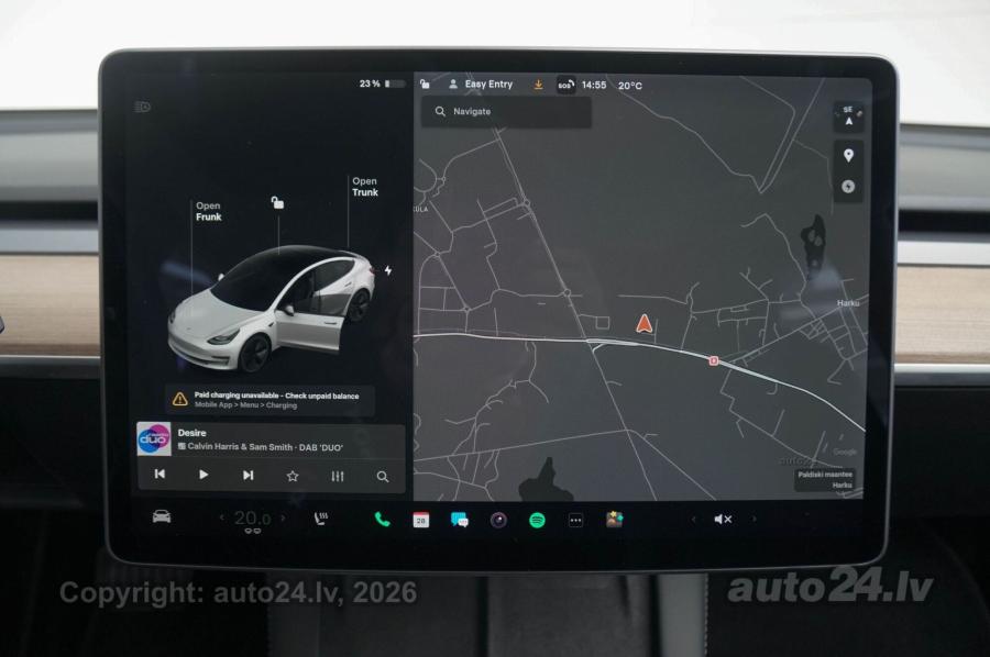 Balts Tesla Model 3 2021 Tallina, ar dzinēja tilpumu 0.00 L un nobraukumu 70 tūkst. km par 31990 €, foto 14 vietnē AUTOMOTO.COM.LV