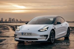 Balts Tesla Model 3 2021 Tallina, ar dzinēja tilpumu 0.00 L un nobraukumu 85 tūkst. km par 24000 €, foto  vietnē AUTOMOTO.COM.LV