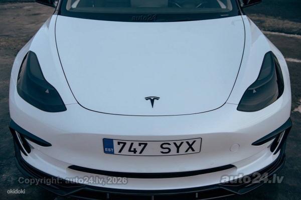 Balts Tesla Model 3 2021 Tallina, ar dzinēja tilpumu 0.00 L un nobraukumu 85 tūkst. km par 24000 €, foto 7 vietnē AUTOMOTO.COM.LV