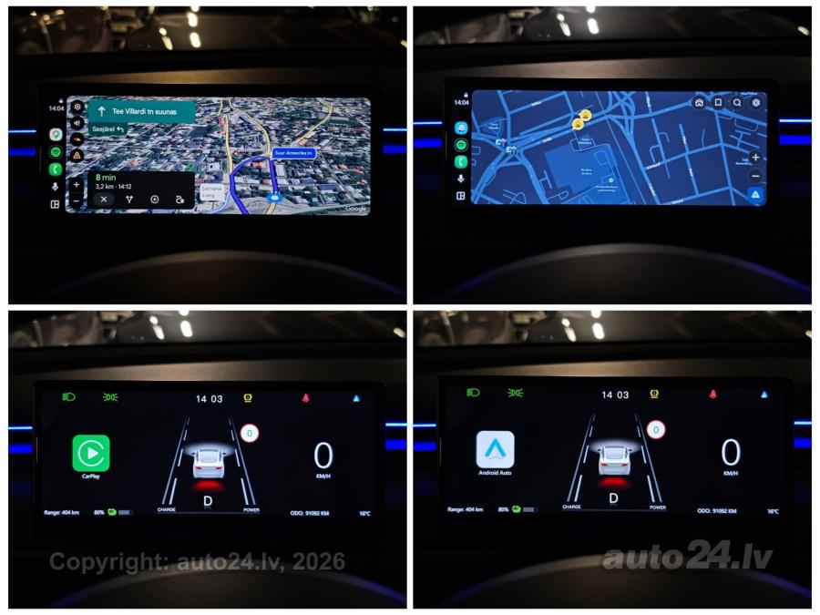 Balts Tesla Model 3 2021 Tallina, ar dzinēja tilpumu 0.00 L un nobraukumu 91 tūkst. km par 29000 €, foto 26 vietnē AUTOMOTO.COM.LV