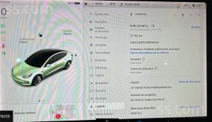 White Tesla Model 3 2021 in Riga, with an engine capacity of 0.00 L and mileage of 68 thousand km for 26250 €, photo 7 on AUTOMOTO.COM.LV