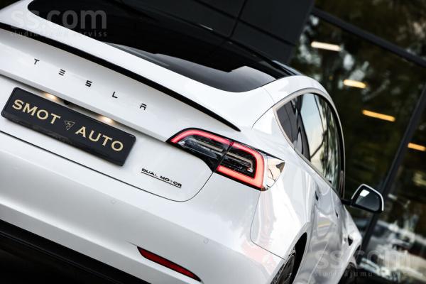 Balts Tesla Model 3 2021 Rīga, ar dzinēja tilpumu 0.00 L un nobraukumu 82 tūkst. km par 28500 €, foto 7 vietnē AUTOMOTO.COM.LV