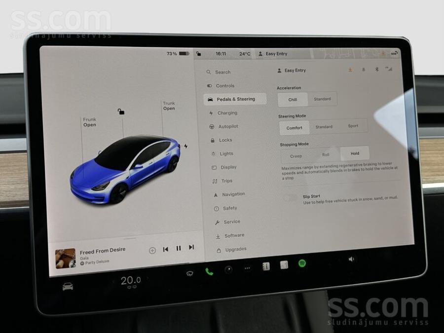 Balts Tesla Model 3 2021 Rīga, ar dzinēja tilpumu 0.00 L un nobraukumu 59 tūkst. km par 32990 €, foto 11 vietnē AUTOMOTO.COM.LV