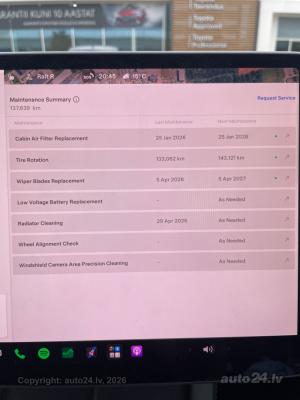 Balts Tesla Model 3 2021 Pērnava, ar dzinēja tilpumu 0.00 L un nobraukumu 138 tūkst. km par 27000 €, foto 14 vietnē AUTOMOTO.COM.LV