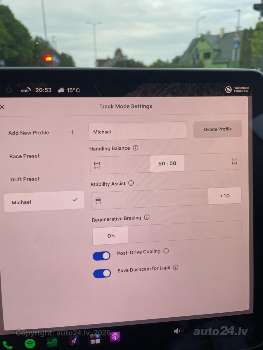 Balts Tesla Model 3 2021 Pērnava, ar dzinēja tilpumu 0.00 L un nobraukumu 138 tūkst. km par 27000 €, foto 17 vietnē AUTOMOTO.COM.LV