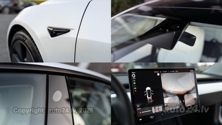 Balts Tesla Model 3 2021 Tallina, ar dzinēja tilpumu 0.00 L un nobraukumu 139 tūkst. km par 24900 €, foto 25 vietnē AUTOMOTO.COM.LV