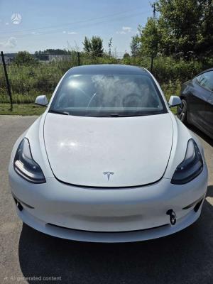 Balts Tesla Model 3 2021 Viļņa, ar dzinēja tilpumu 0.00 L un nobraukumu 240 tūkst. km par 9999 €, foto 3 vietnē AUTOMOTO.COM.LV