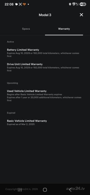 Balts Tesla Model 3 2021 Tallina, ar dzinēja tilpumu 0.00 L un nobraukumu 108 tūkst. km par 31400 €, foto 13 vietnē AUTOMOTO.COM.LV