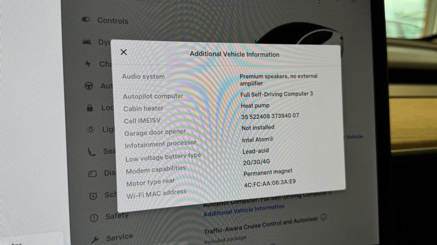 Balts Tesla Model 3 2021 Mārupe, ar dzinēja tilpumu 0.00 L un nobraukumu 111 tūkst. km par 21990 €, foto 8 vietnē AUTOMOTO.COM.LV