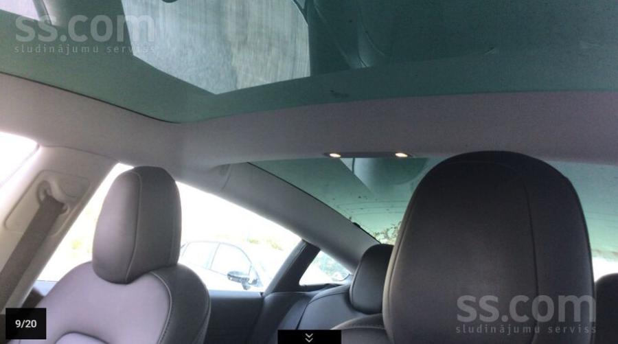 Balts Tesla Model 3 2021 Rīga, ar dzinēja tilpumu 0.00 L un nobraukumu 75 tūkst. km par 25450 €, foto 9 vietnē AUTOMOTO.COM.LV