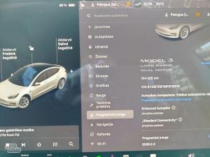 White Tesla Model 3 2021 in Panevezys, with an engine capacity of 0.00 L and mileage of 104 thousand km for 22800 €, photo  on AUTOMOTO.COM.LV