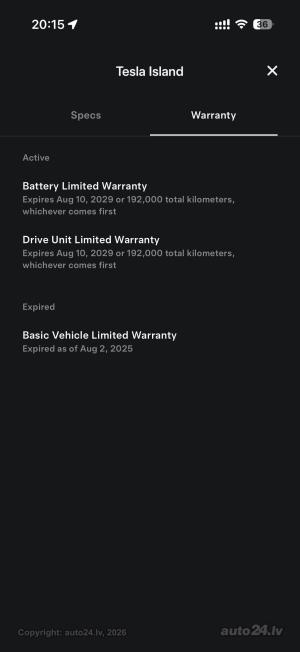 White Tesla Model 3 2021 in Tallinn, with an engine capacity of 0.00 L and mileage of 101 thousand km for 29400 €, photo 28 on AUTOMOTO.COM.LV