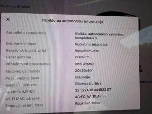 White Tesla Model 3 2021 in Kaunas, with an engine capacity of 0.00 L and mileage of 215 thousand km for 16999 €, photo 19 on AUTOMOTO.COM.LV