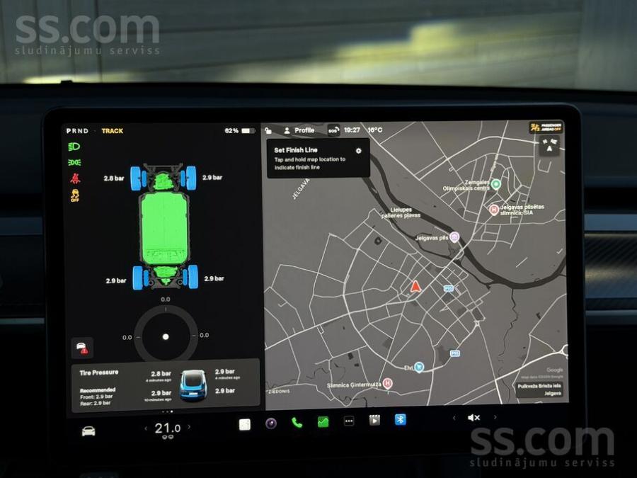 Balts Tesla Model 3 2021 Jelgava, ar dzinēja tilpumu 0.00 L un nobraukumu 90 tūkst. km par 22900 €, foto 20 vietnē AUTOMOTO.COM.LV