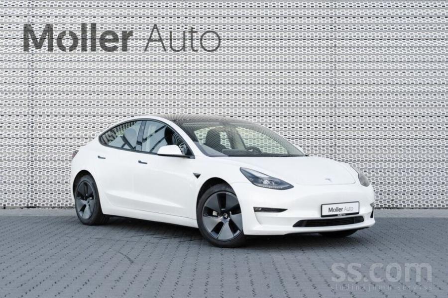Balts Tesla Model 3 2021 Rīga, ar dzinēja tilpumu 0.00 L un nobraukumu 114 tūkst. km par 33750 €, foto 3 vietnē AUTOMOTO.COM.LV