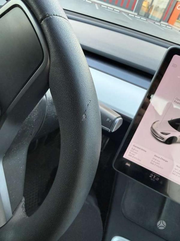 Balts Tesla Model 3 2021 Viļņa, ar dzinēja tilpumu 0.00 L un nobraukumu 159 tūkst. km par 22413 €, foto 7 vietnē AUTOMOTO.COM.LV