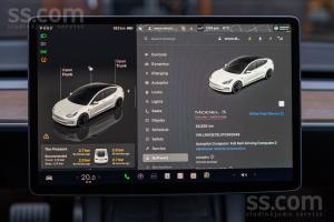 Balts Tesla Model 3 2022 Rīga, ar dzinēja tilpumu 0.00 L un nobraukumu 63 tūkst. km par 32900 €, foto 28 vietnē AUTOMOTO.COM.LV