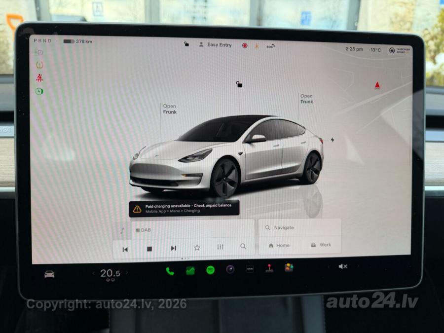 Белый Тесла Модель 3 2022 в Таллин, объемом двигателя 0.00 л и пробегом 79 тыс. км за 29990 €, фото 14 на AUTOMOTO.COM.LV