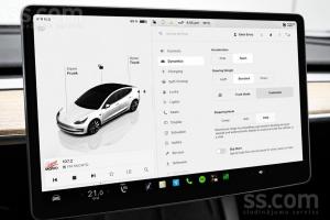 Белый Тесла Модель 3 2022 в Рига, объемом двигателя 0.00 л и пробегом 70 тыс. км за 31950 €, фото 27 на AUTOMOTO.COM.LV