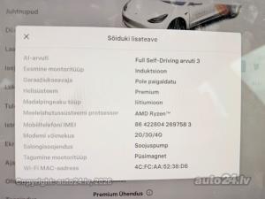 Белый Тесла Модель 3 2022 в Таллин, объемом двигателя 0.00 л и пробегом 96 тыс. км за 31590 €, фото 17 на AUTOMOTO.COM.LV