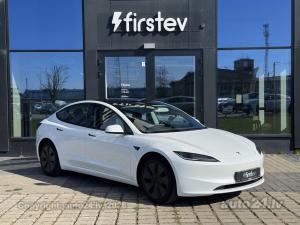 White Tesla Model 3 2023 in Tallinn, with an engine capacity of 0.00 L and mileage of 39 thousand km for 36990 €, photo  on AUTOMOTO.COM.LV