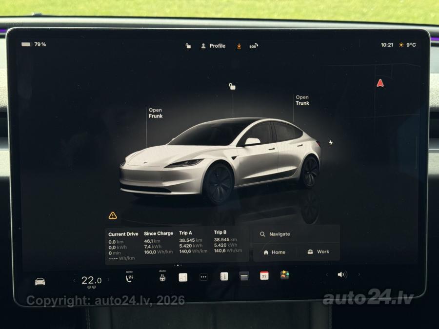 Balts Tesla Model 3 2023 Tallina, ar dzinēja tilpumu 0.00 L un nobraukumu 39 tūkst. km par 36990 €, foto 18 vietnē AUTOMOTO.COM.LV