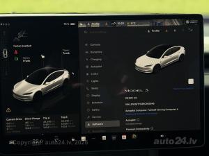 Balts Tesla Model 3 2023 Tallina, ar dzinēja tilpumu 0.00 L un nobraukumu 39 tūkst. km par 36990 €, foto 22 vietnē AUTOMOTO.COM.LV