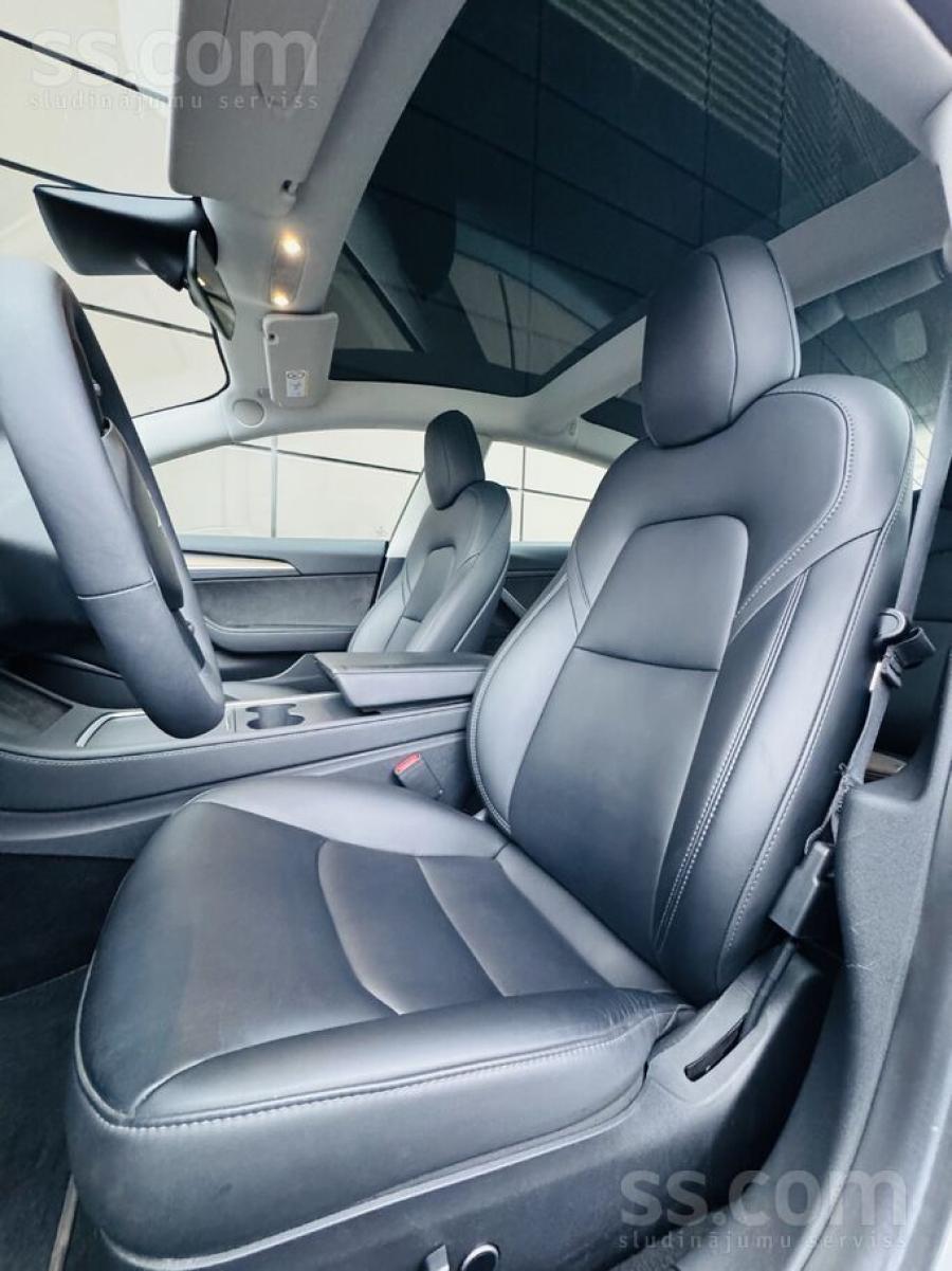 Balts Tesla Model 3 2023 Rīga, ar dzinēja tilpumu 0.00 L un nobraukumu 39 tūkst. km par 31770 €, foto 8 vietnē AUTOMOTO.COM.LV