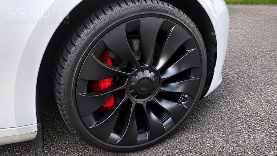 Balts Tesla Model 3 2023 Rīga, ar dzinēja tilpumu 0.00 L un nobraukumu 53 tūkst. km par 34500 €, foto 6 vietnē AUTOMOTO.COM.LV