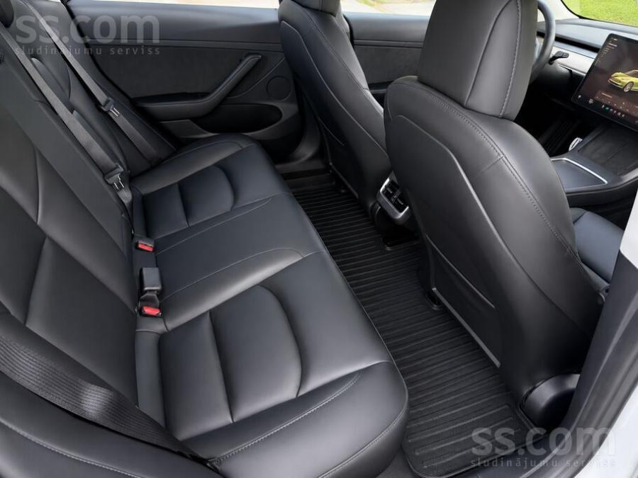 Balts Tesla Model 3 2023 Rīga, ar dzinēja tilpumu 0.00 L un nobraukumu 53 tūkst. km par 34500 €, foto 8 vietnē AUTOMOTO.COM.LV