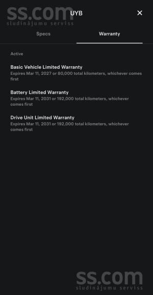 Balts Tesla Model 3 2023 Rīga, ar dzinēja tilpumu 0.00 L un nobraukumu 53 tūkst. km par 34500 €, foto 12 vietnē AUTOMOTO.COM.LV