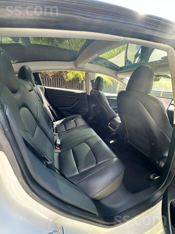 Balts Tesla Model 3 2023 Jūrmala, ar dzinēja tilpumu 0.00 L un nobraukumu 37 tūkst. km par 30500 €, foto 6 vietnē AUTOMOTO.COM.LV