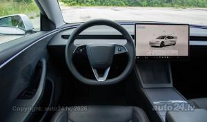 White Tesla Model 3 2023 in Parnu, with an engine capacity of 0.00 L and mileage of 82 thousand km for 35990 €, photo 9 on AUTOMOTO.COM.LV