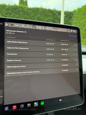 Balts Tesla Model 3 2023 Tallina, ar dzinēja tilpumu 0.00 L un nobraukumu 65 tūkst. km par 32500 €, foto 16 vietnē AUTOMOTO.COM.LV