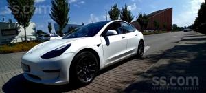 Balts Tesla Model 3 2023 Ventspils, ar dzinēja tilpumu 0.00 L un nobraukumu 88 tūkst. km par 22000 €, foto 3 vietnē AUTOMOTO.COM.LV