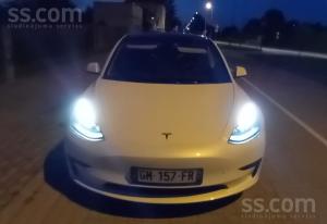 Balts Tesla Model 3 2023 Ventspils, ar dzinēja tilpumu 0.00 L un nobraukumu 88 tūkst. km par 22000 €, foto 9 vietnē AUTOMOTO.COM.LV