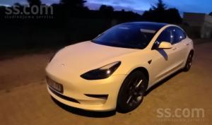 Balts Tesla Model 3 2023 Ventspils, ar dzinēja tilpumu 0.00 L un nobraukumu 88 tūkst. km par 22000 €, foto 11 vietnē AUTOMOTO.COM.LV
