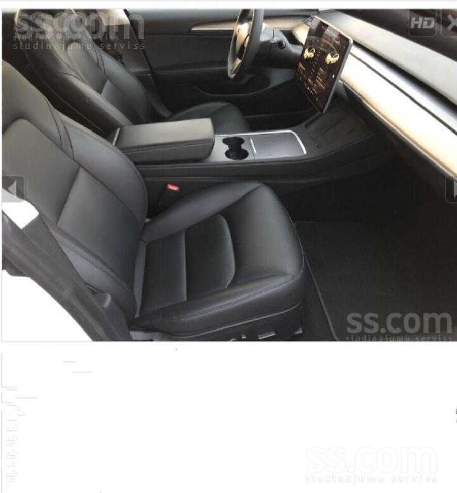 Balts Tesla Model 3 2023 Ventspils, ar dzinēja tilpumu 0.00 L un nobraukumu 88 tūkst. km par 22000 €, foto 15 vietnē AUTOMOTO.COM.LV