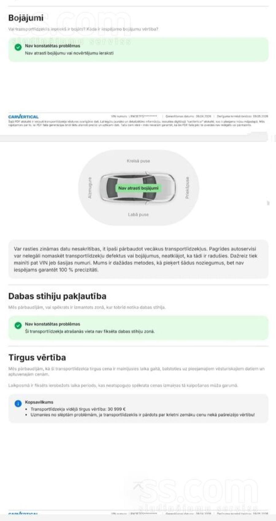 Balts Tesla Model 3 2023 Ventspils, ar dzinēja tilpumu 0.00 L un nobraukumu 88 tūkst. km par 22000 €, foto 19 vietnē AUTOMOTO.COM.LV