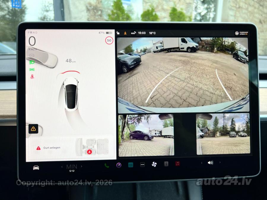 Balts Tesla Model 3 2023 Tallina, ar dzinēja tilpumu 0.00 L un nobraukumu 38 tūkst. km par 34990 €, foto 17 vietnē AUTOMOTO.COM.LV