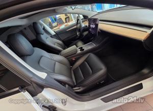 White Tesla Model 3 2023 in Tartu, with an engine capacity of 0.00 L and mileage of 108 thousand km for 31990 €, photo 9 on AUTOMOTO.COM.LV