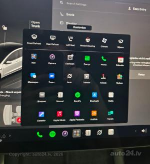 White Tesla Model 3 2023 in Tartu, with an engine capacity of 0.00 L and mileage of 108 thousand km for 31990 €, photo 16 on AUTOMOTO.COM.LV
