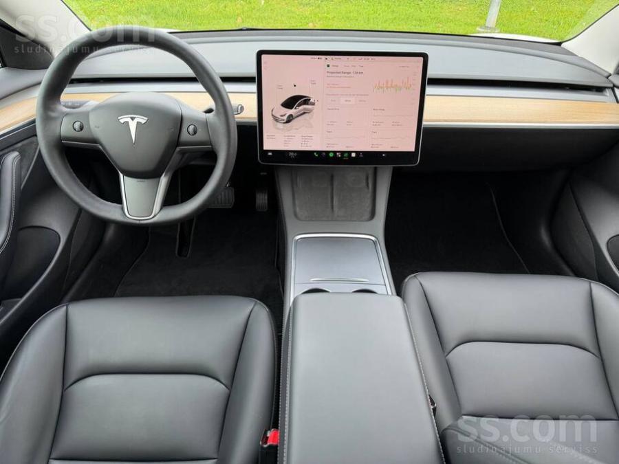 Balts Tesla Model 3 2023 Rīga, ar dzinēja tilpumu 0.00 L un nobraukumu 45 tūkst. km par 27990 €, foto 13 vietnē AUTOMOTO.COM.LV