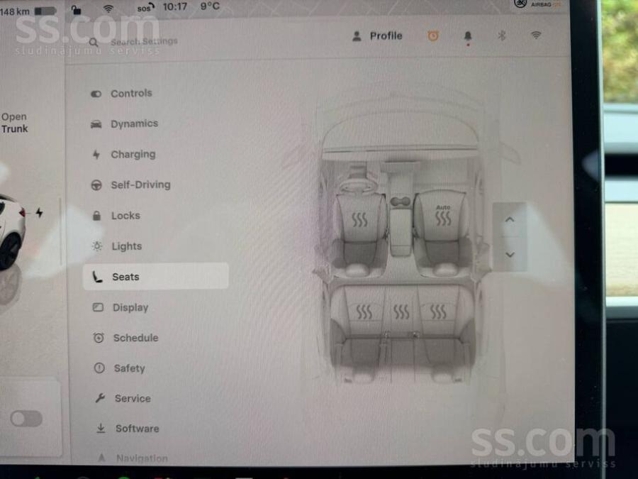 Balts Tesla Model 3 2023 Rīga, ar dzinēja tilpumu 0.00 L un nobraukumu 45 tūkst. km par 27990 €, foto 22 vietnē AUTOMOTO.COM.LV