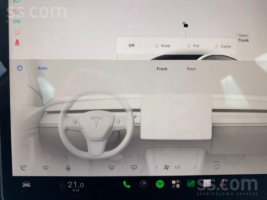 Balts Tesla Model 3 2023 Rīga, ar dzinēja tilpumu 0.00 L un nobraukumu 45 tūkst. km par 27990 €, foto 23 vietnē AUTOMOTO.COM.LV