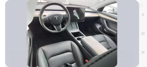 Balts Tesla Model 3 2024 Kauņa, ar dzinēja tilpumu 0.00 L un nobraukumu 30 tūkst. km par 16400 €, foto 7 vietnē AUTOMOTO.COM.LV