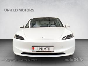 White Tesla Model 3 2024 in Tallinn, with an engine capacity of 0.00 L and mileage of 27 thousand km for 44990 €, photo 11 on AUTOMOTO.COM.LV