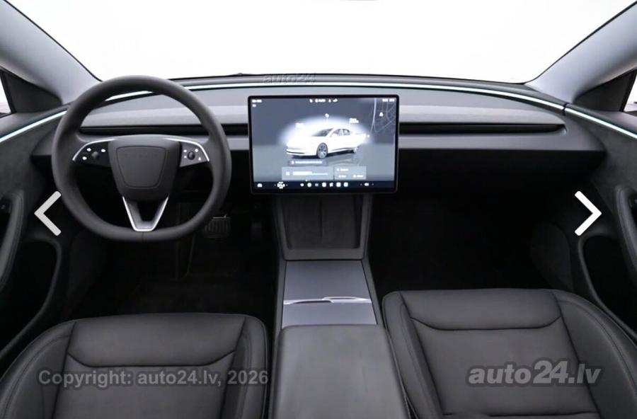 Balts Tesla Model 3 2024 Tallina, ar dzinēja tilpumu 0.00 L un nobraukumu 35 tūkst. km par 44500 €, foto 7 vietnē AUTOMOTO.COM.LV