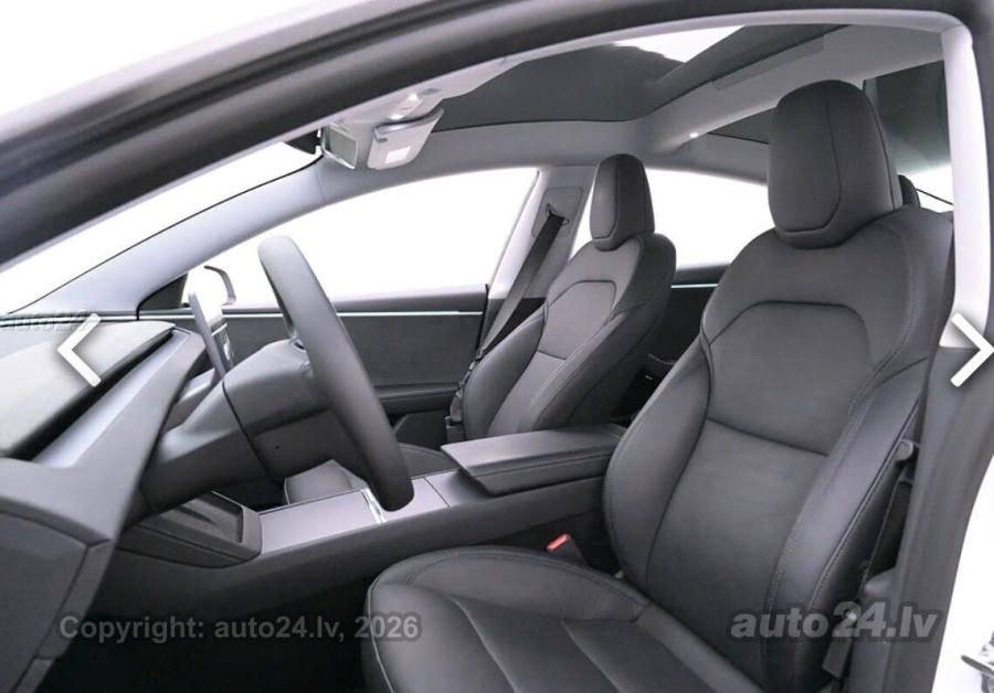 Balts Tesla Model 3 2024 Tallina, ar dzinēja tilpumu 0.00 L un nobraukumu 35 tūkst. km par 44500 €, foto 9 vietnē AUTOMOTO.COM.LV